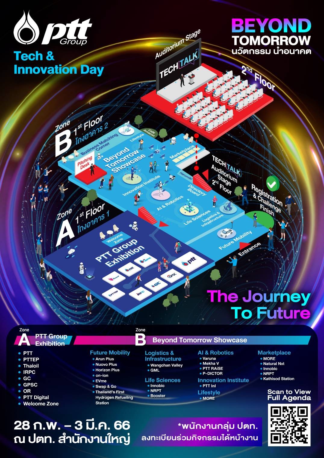 เขียนเล่าข่าว EP .28 ส่อง งาน PTT Group Tech & Innovation Day “Beyond Tomorrow” | Energy News Center